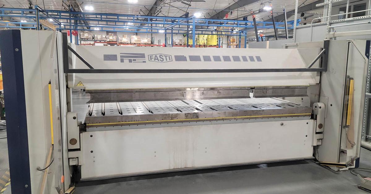 11 Ga x 10' Schroder Fasti Electro Servo CNC Folder | Gladwin Machinery
