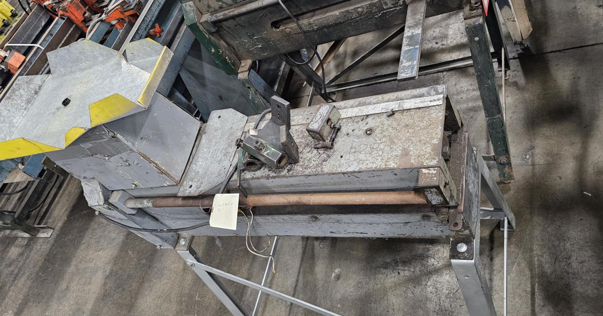 16 Ga. x 24" Wilder No. 1624 Slitter* | Gladwin Machinery