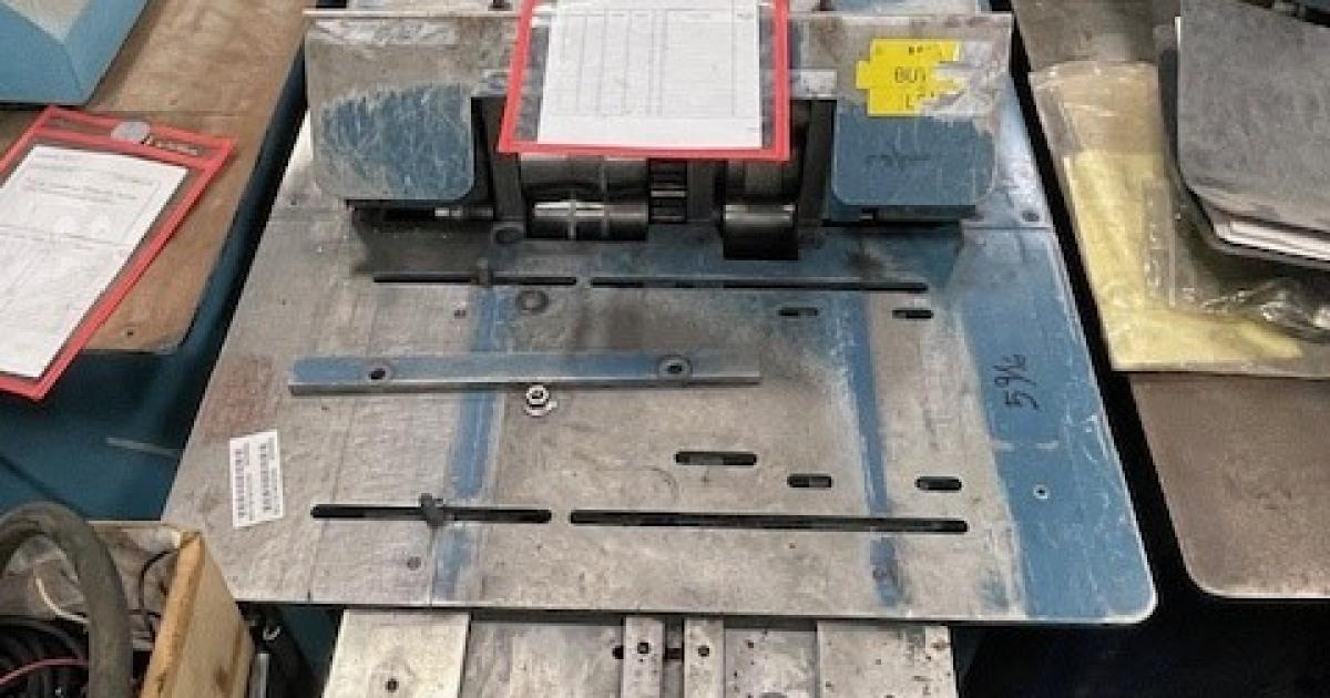 22 GA Lockformer Triplex Cleatformer | Gladwin Machinery