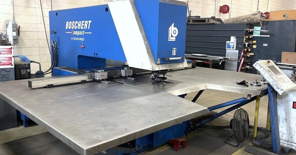 36 Ton Boschert | Gladwin Machinery