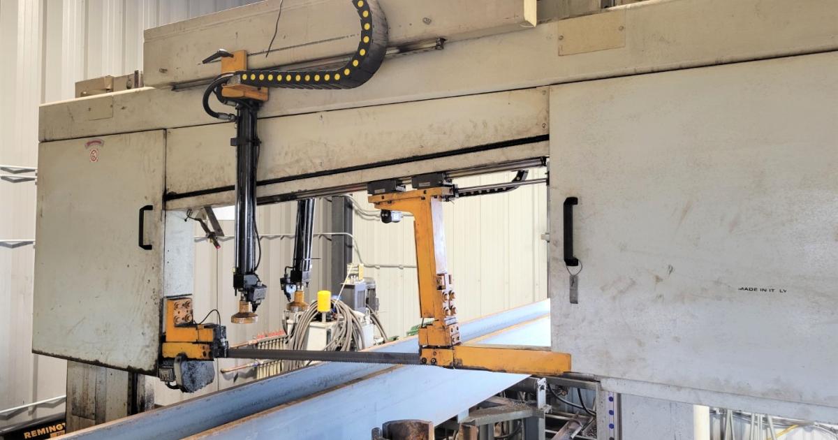 40" W X 17.75" H Ficep Structural Saw | Gladwin Machinery