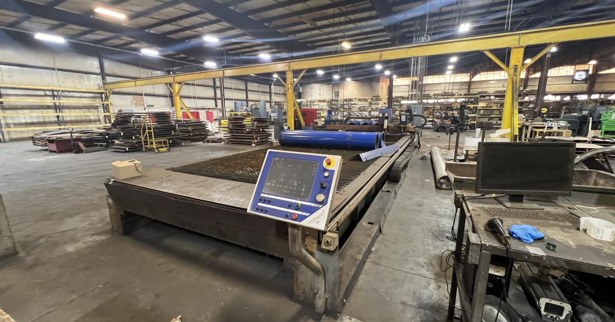 8' x 20' Messer Metalmaster Plus | Gladwin Machinery