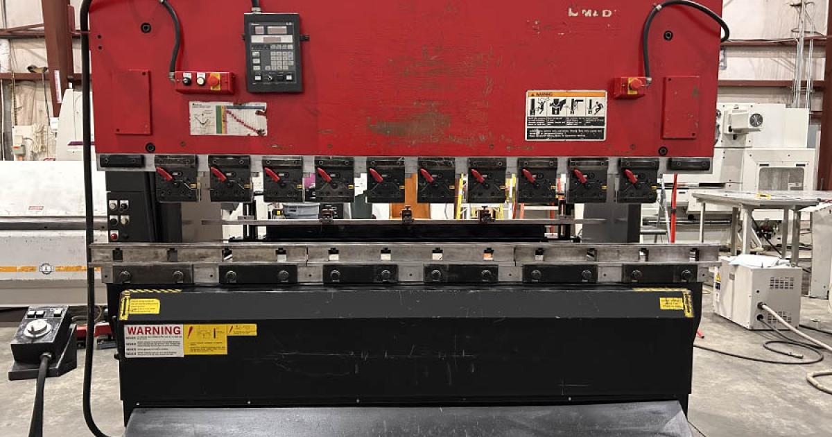 80 Ton x 8' Amada Press Brake | Gladwin Machinery