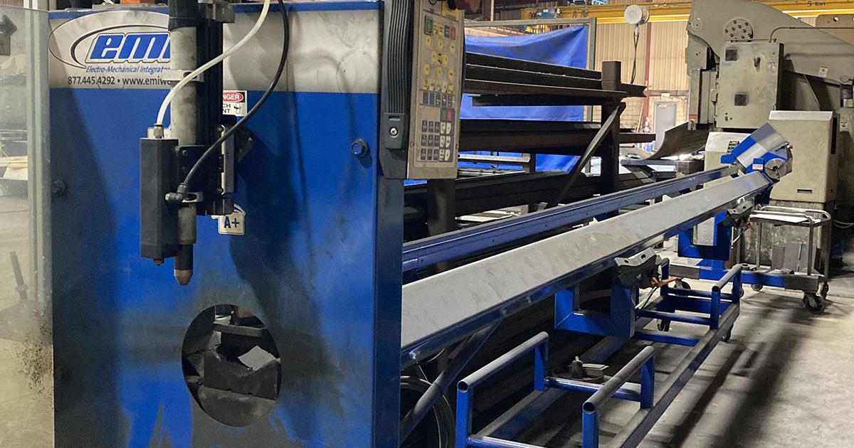 EMI Tube Processing Center 2100EL | Gladwin Machinery