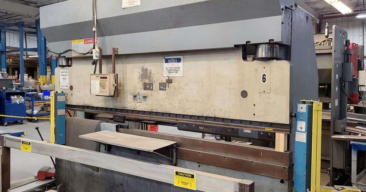 200 Ton x 12' Atlantic Press Brake | Gladwin Machinery