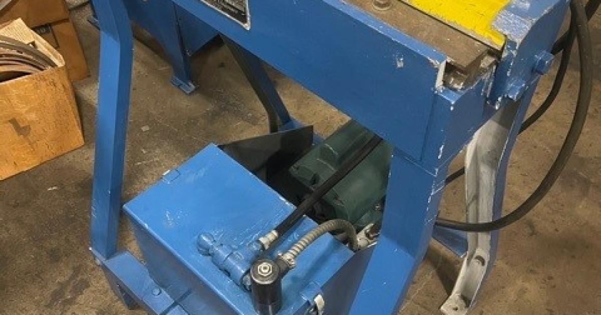 Lockformer Hydraulic Cheek Bender | Gladwin Machinery