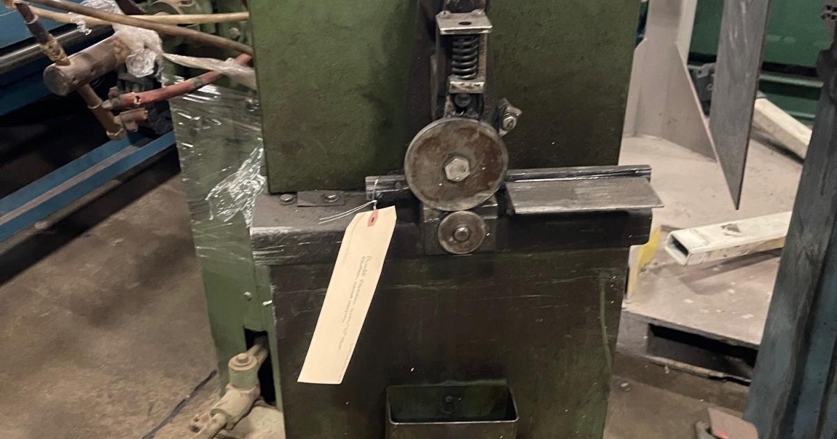 16 Ga Ruoff Notcher (U Slot) | Gladwin Machinery