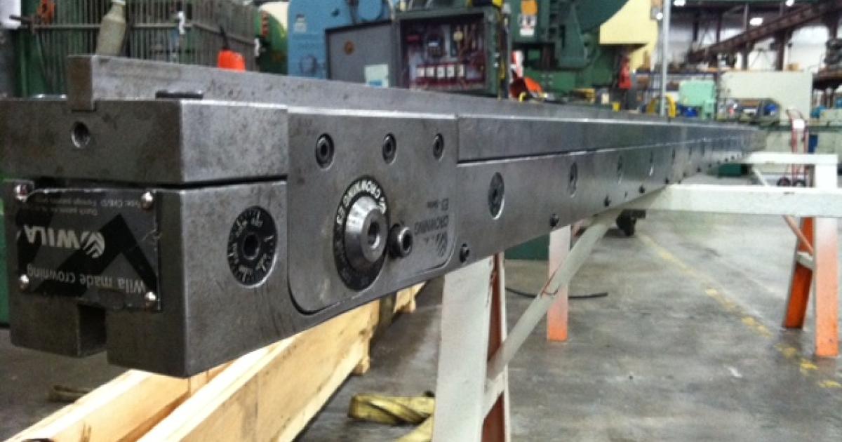 14' Wila E3-14 Manual Compensating Die Holder | Gladwin Machinery