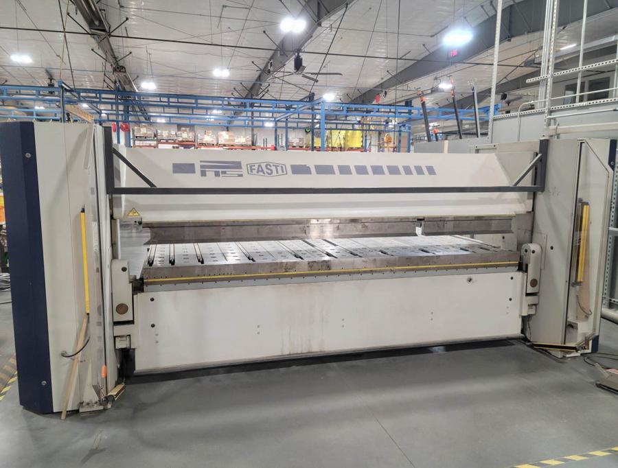 11 Ga x 10' Schroder Fasti Electro Servo CNC Folder | Gladwin Machinery