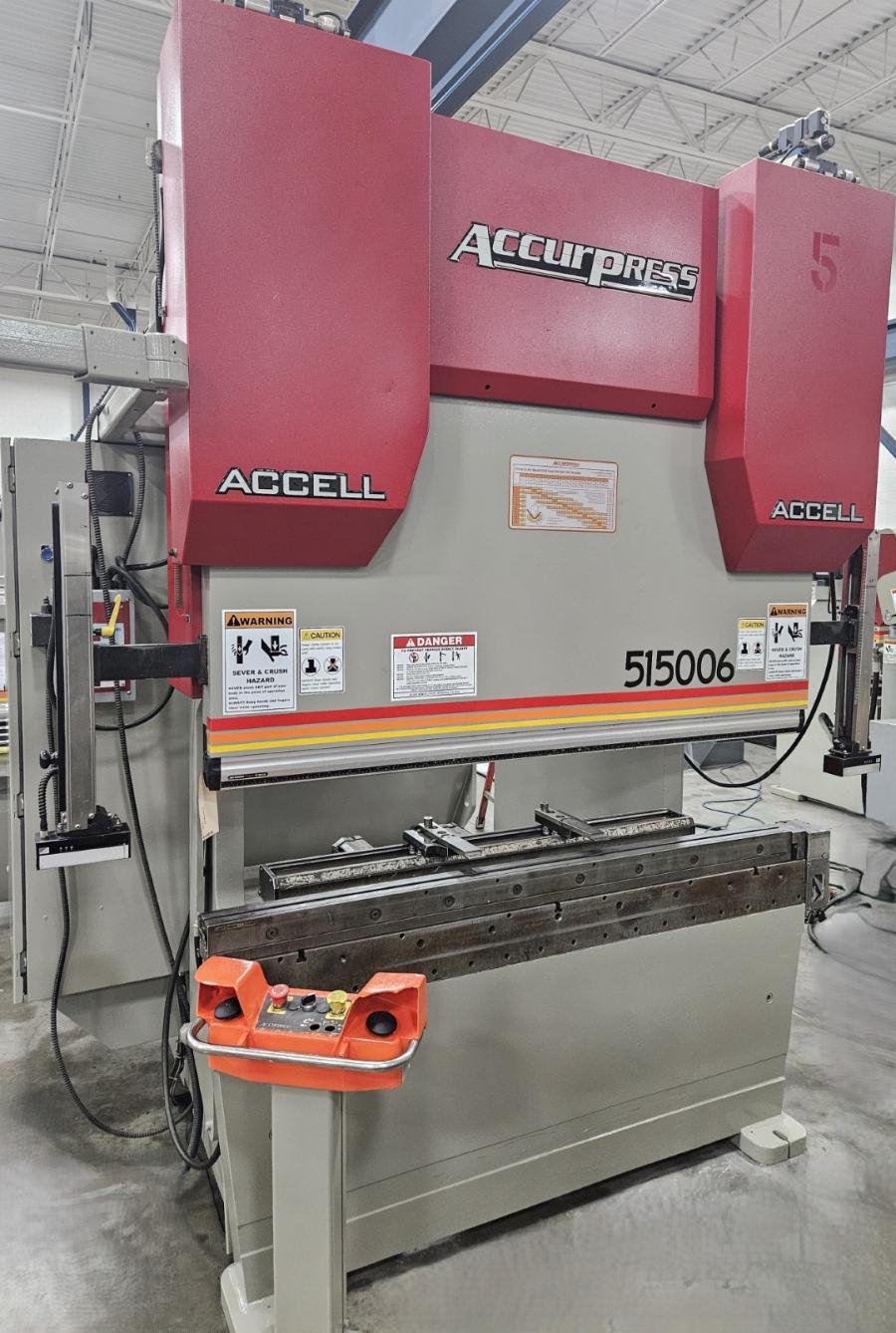150 Ton X 6' Accurpress Accell | Gladwin Machinery
