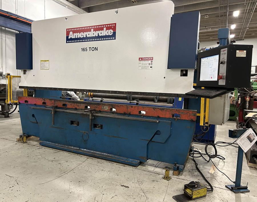 165 Ton x 14' Amerabrake | Gladwin Machinery