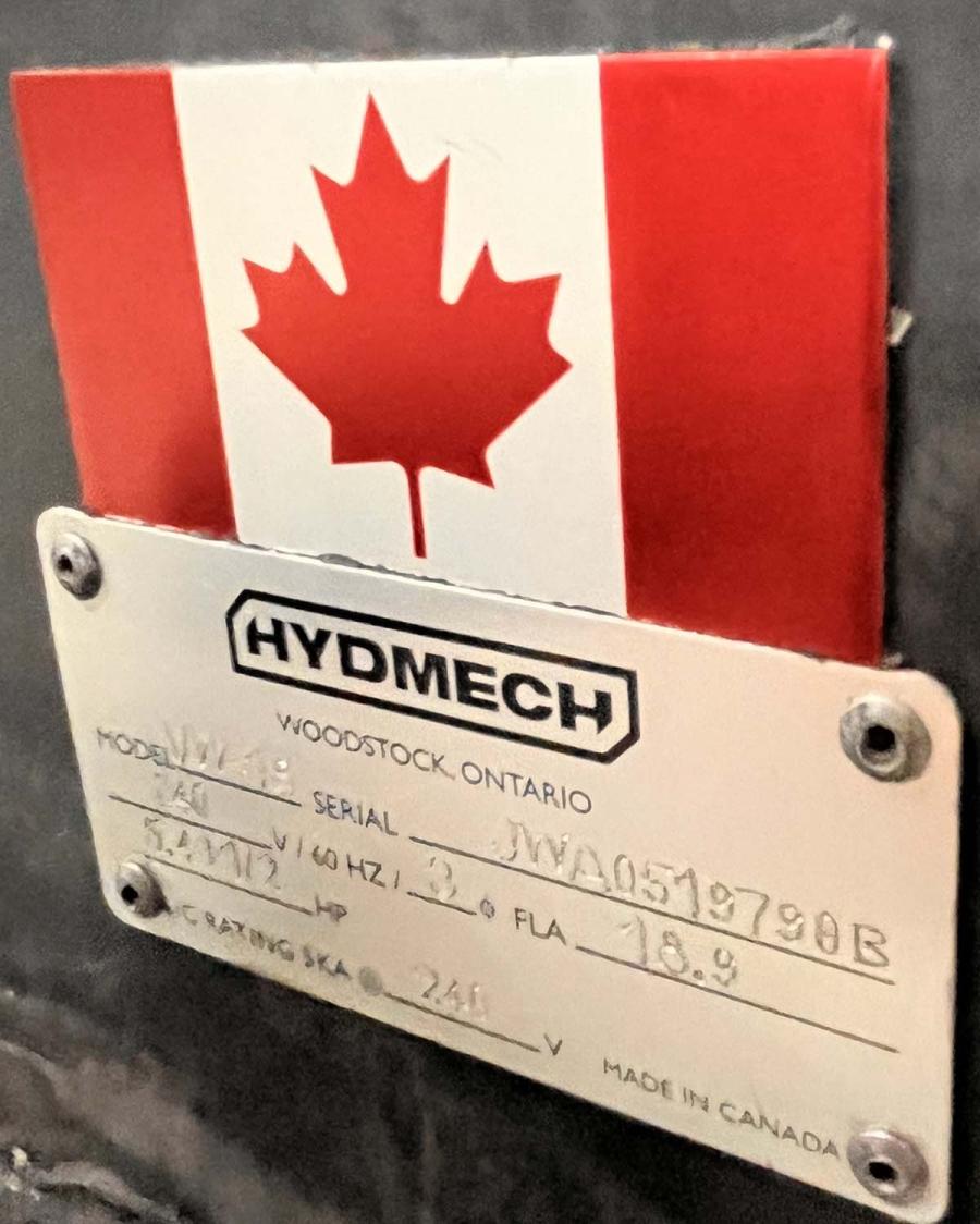 18" x 22" HydMech Band Saw VW-18 | Gladwin Machinery