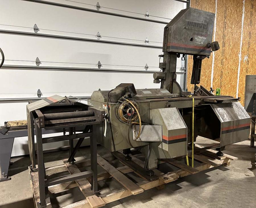 18" x 22" Marvel 8 Mark III Vertical Tilt Saw | Gladwin Machinery