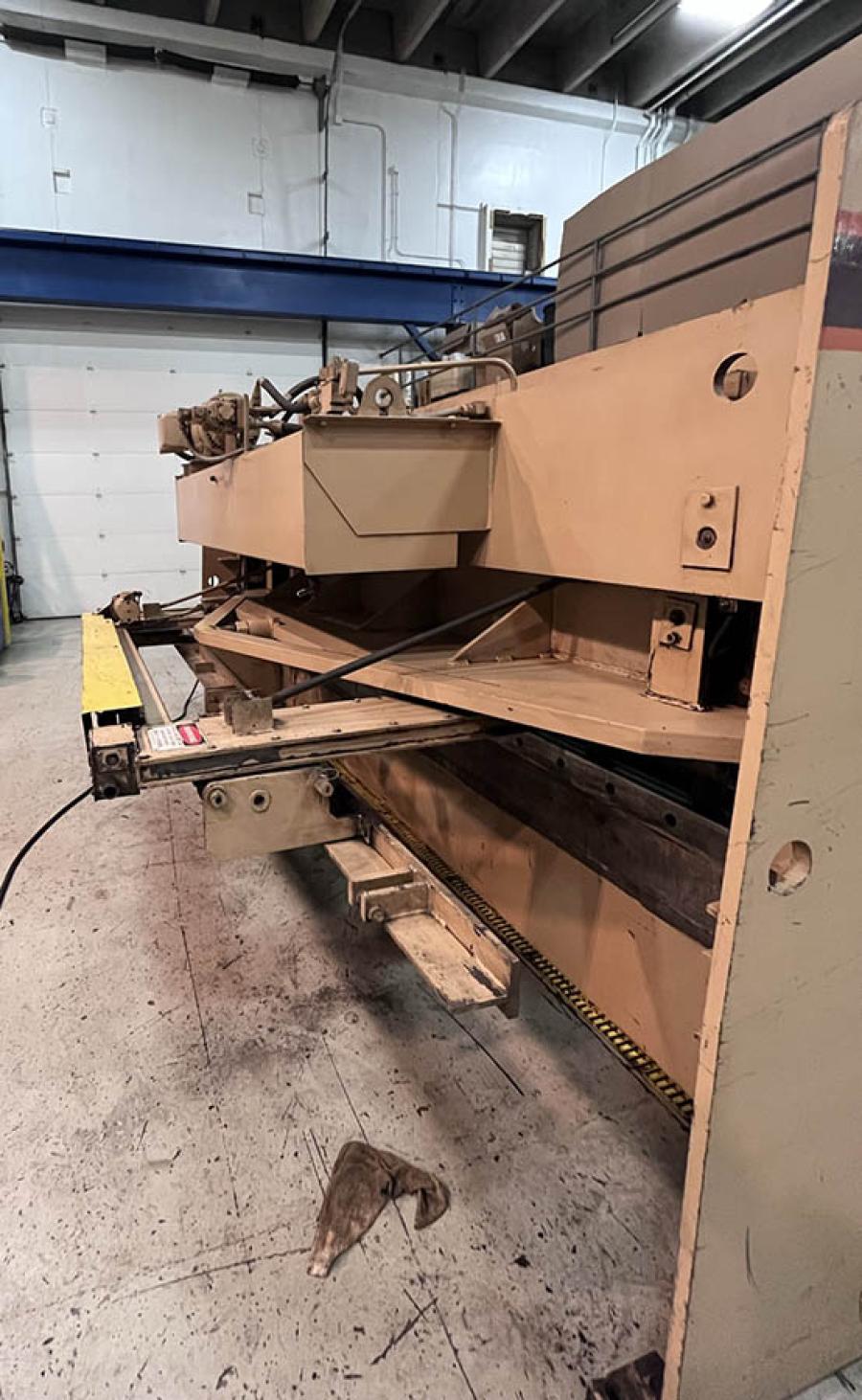 3/8" x 12' Standard Industrial Shear | Gladwin Machinery