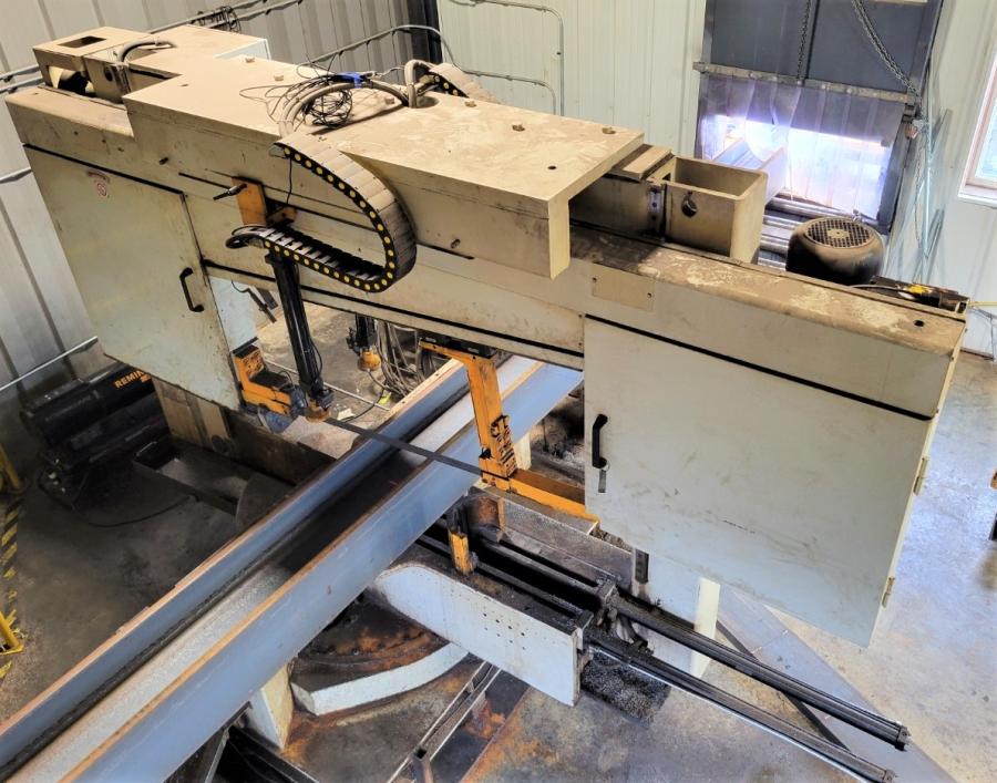 40" W X 17.75" H Ficep Structural Saw | Gladwin Machinery