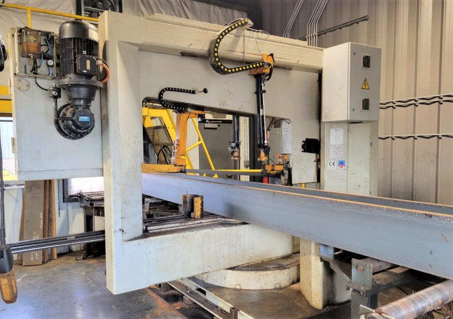 40" W X 17.75" H Ficep Structural Saw | Gladwin Machinery