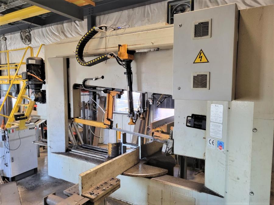 40" W X 17.75" H Ficep Structural Saw | Gladwin Machinery