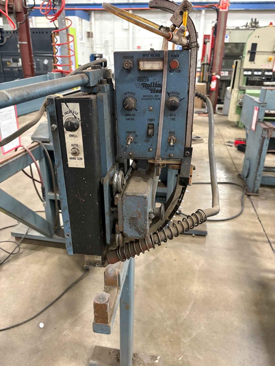 5' Duro Dyne Rolling Head Pinspotter | Gladwin Machinery
