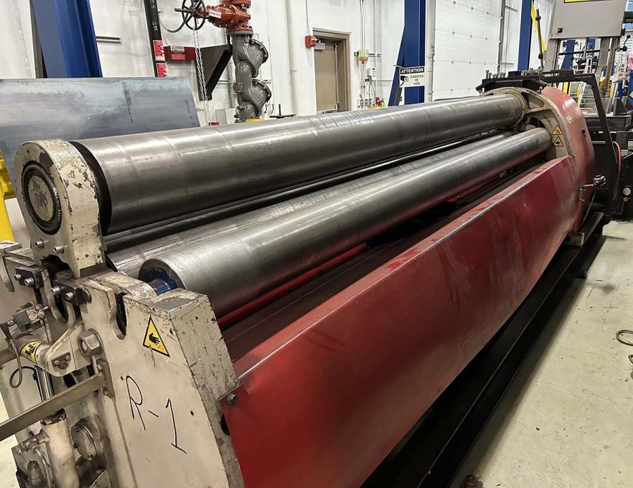 5/16" x 10' Davi MCA Plate Roll | Gladwin Machinery