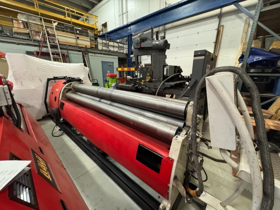 5/16" x 10' Davi MCA 3022 Plate Roll | Gladwin Machinery
