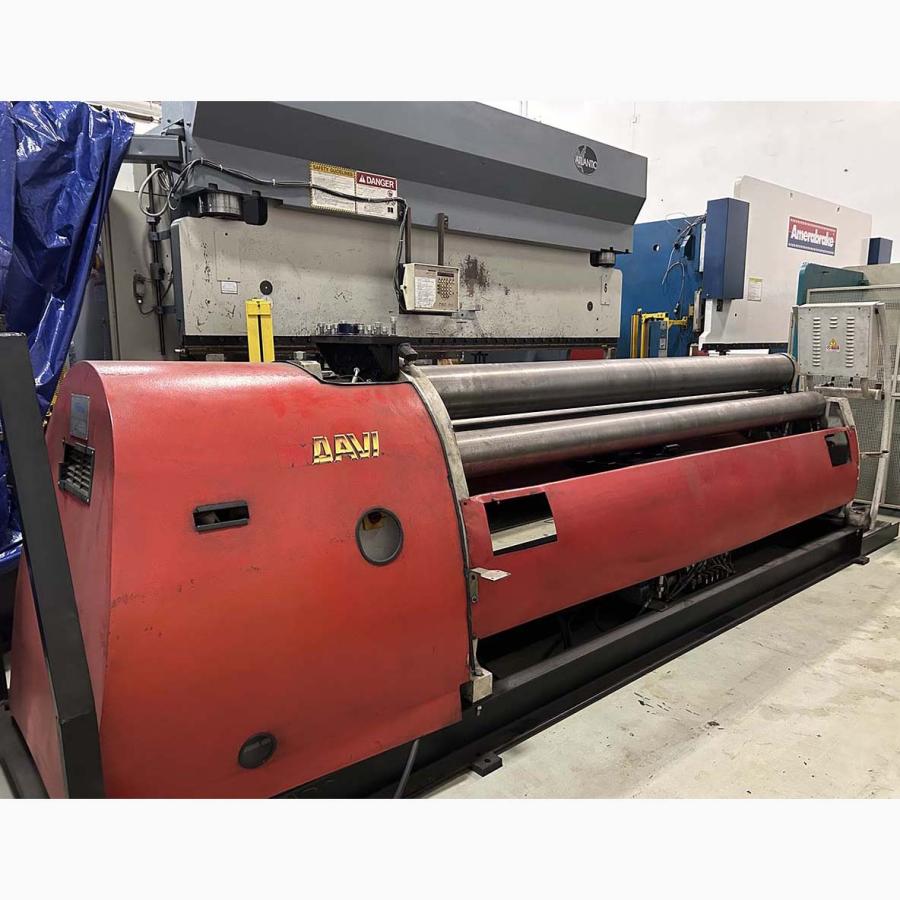 5/16" x 10' Davi MCA 3022 Plate Roll | Gladwin Machinery