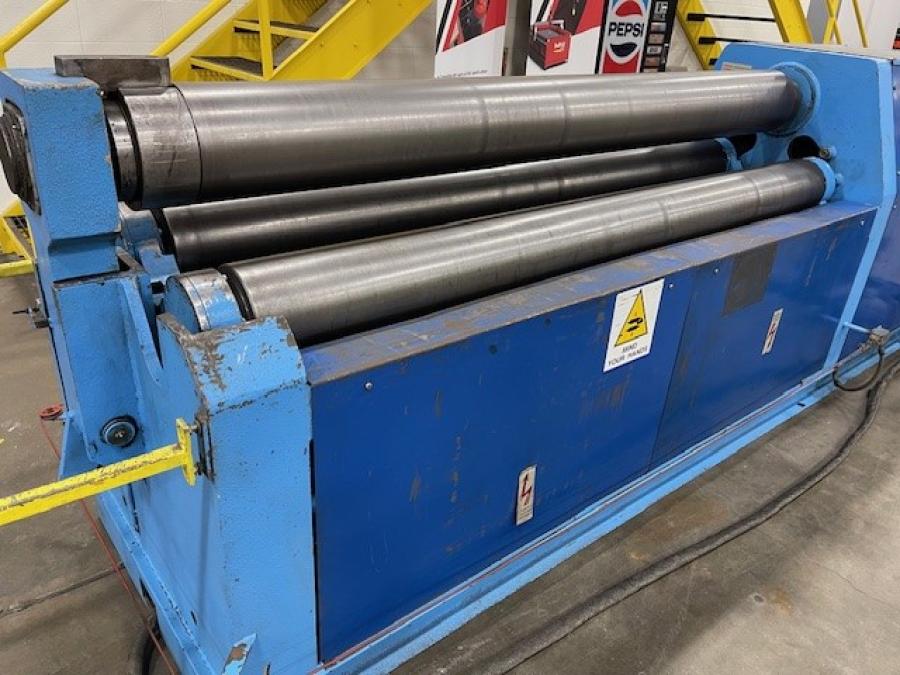 5/16" x 80.5" Heller 3-Roll Plate Roll | Gladwin Machinery
