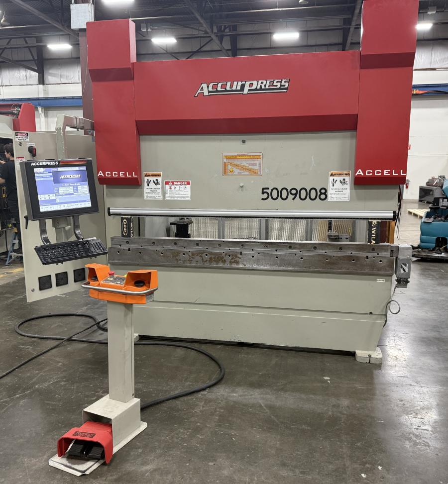 90 Ton x 8' Accurpress Accell | Gladwin Machinery