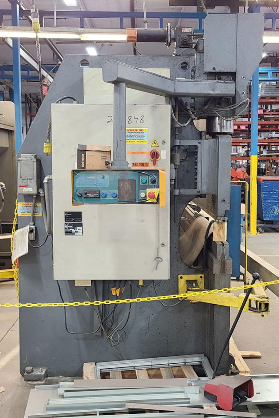 200 Ton x 12' Atlantic Press Brake | Gladwin Machinery