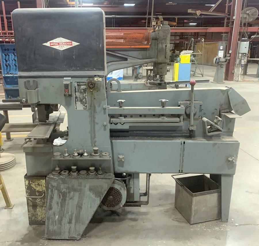 49 Ton Metal Muncher Ironworker | Gladwin Machinery