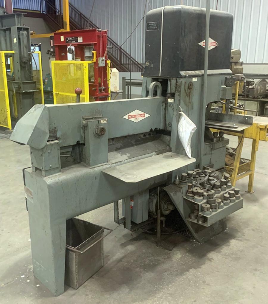 49 Ton Metal Muncher Ironworker | Gladwin Machinery