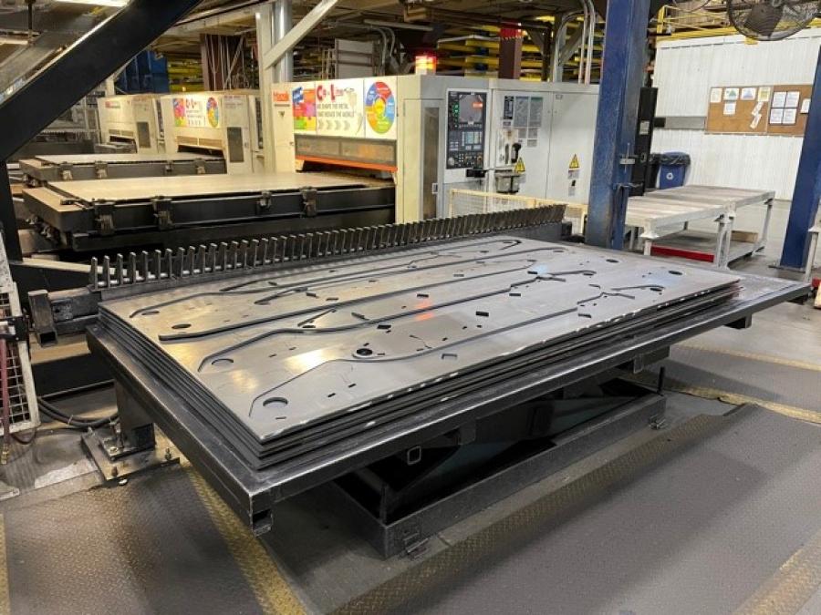 5' x 10' Mazak Laser Automation System | Gladwin Machinery