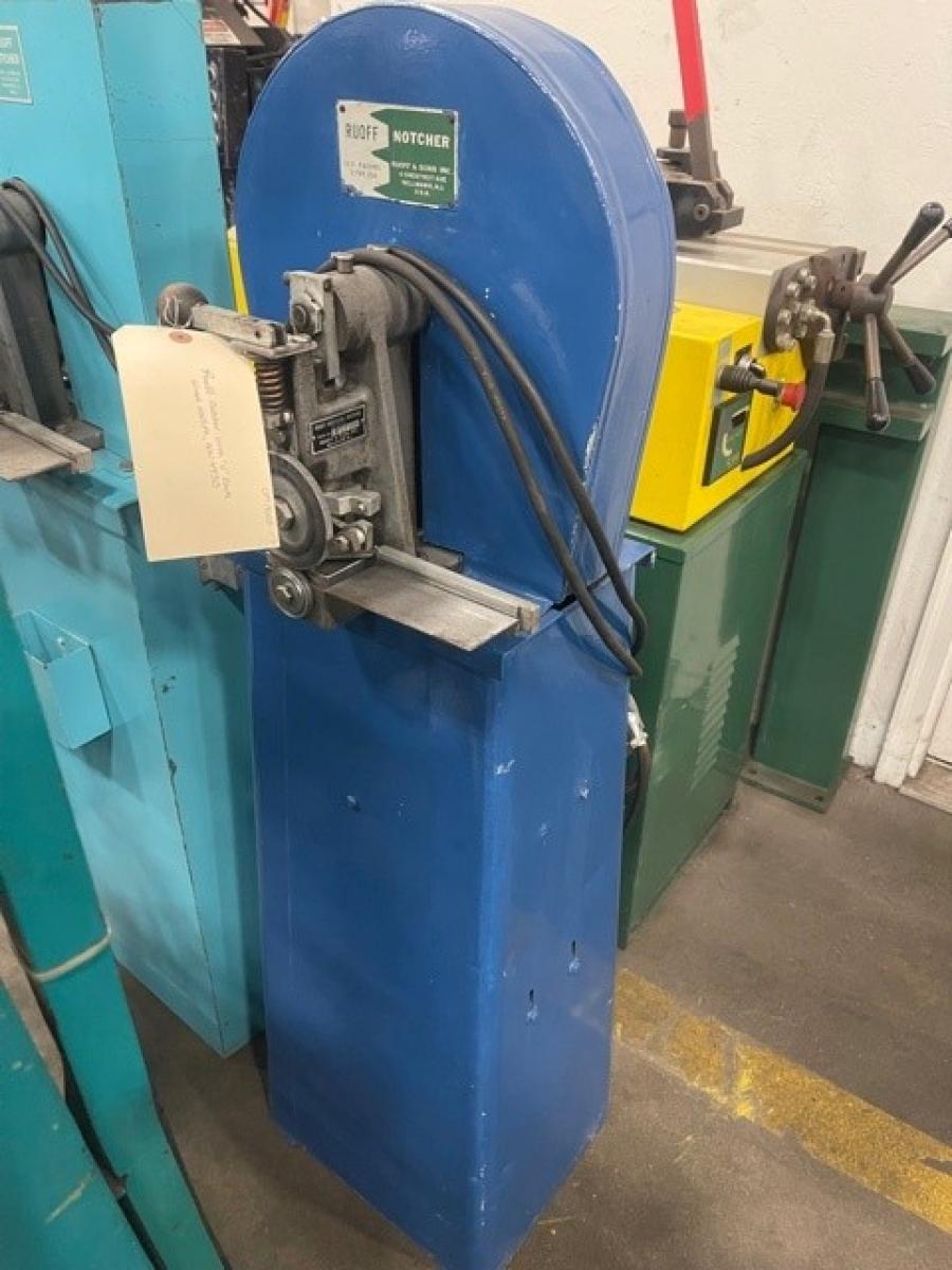 16 Ga Ruoff Notcher (V Notch)* | Gladwin Machinery