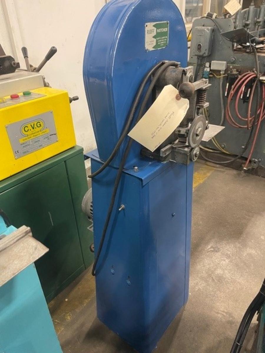 16 Ga Ruoff Notcher (V Notch)* | Gladwin Machinery