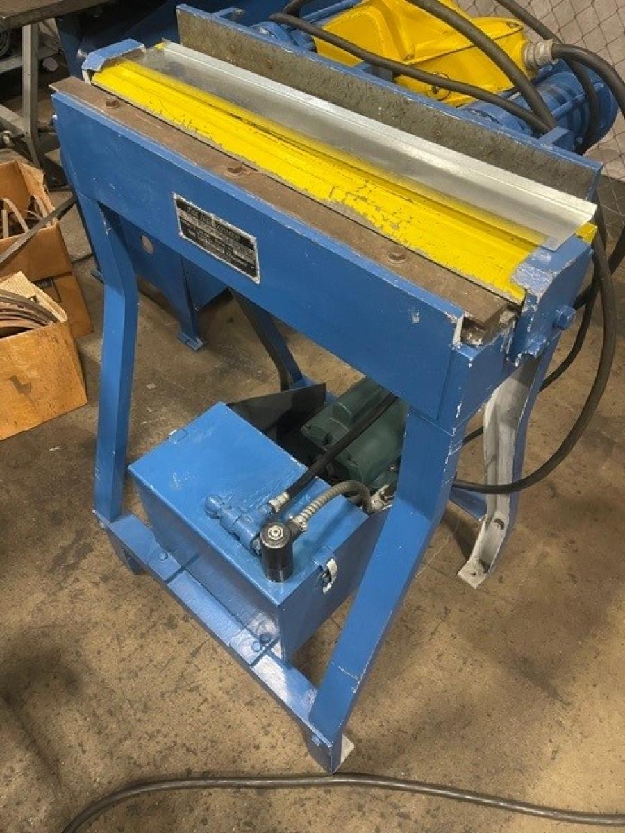 Lockformer Hydraulic Cheek Bender | Gladwin Machinery