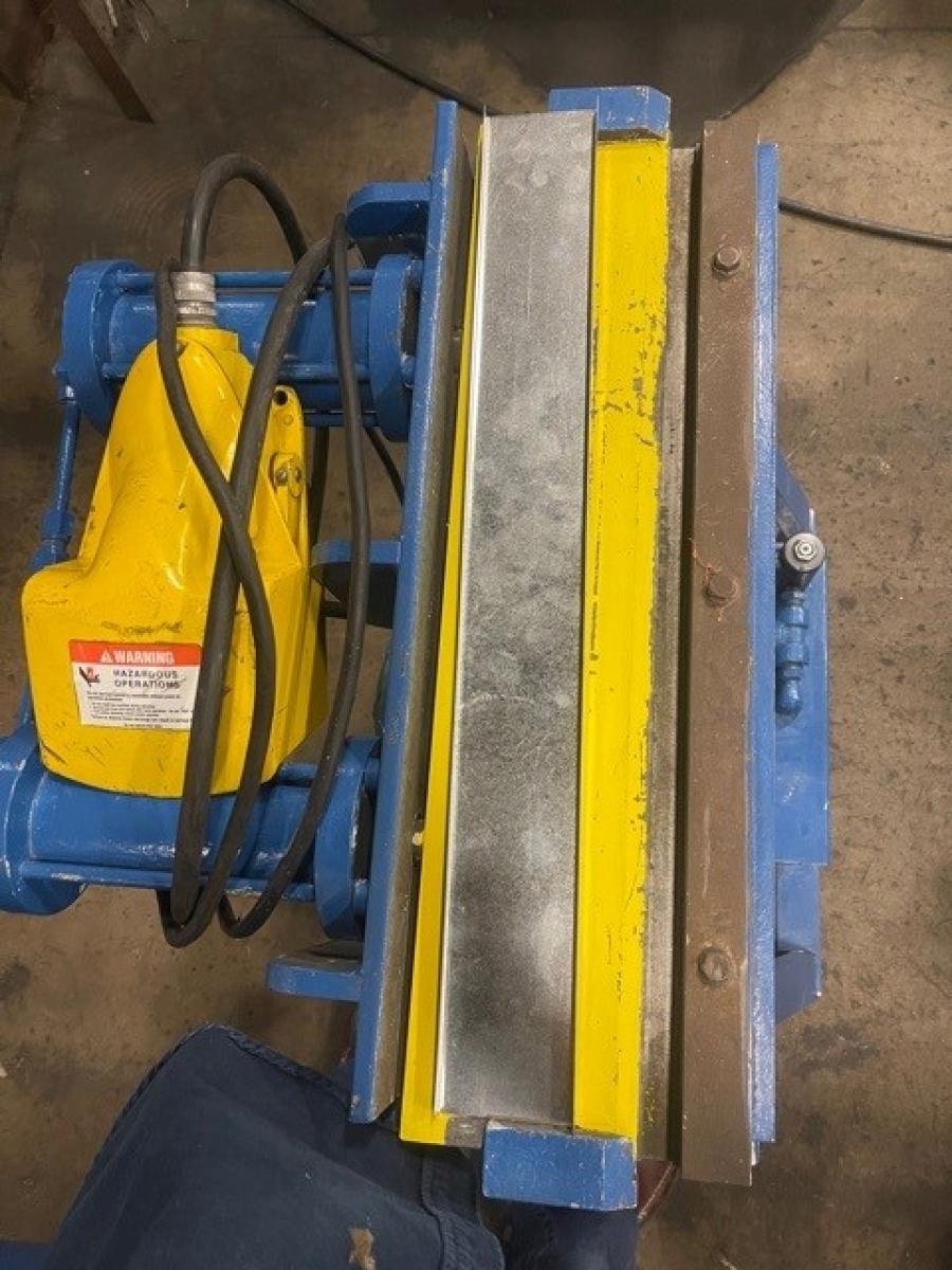 Lockformer Hydraulic Cheek Bender | Gladwin Machinery