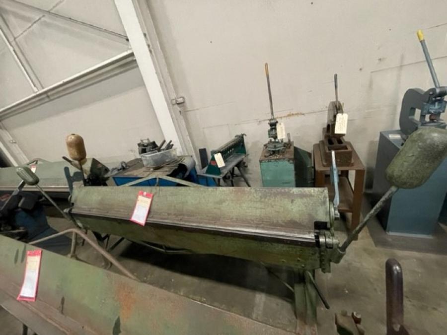 18 Ga x 8' Chicago No. 818* | Gladwin Machinery