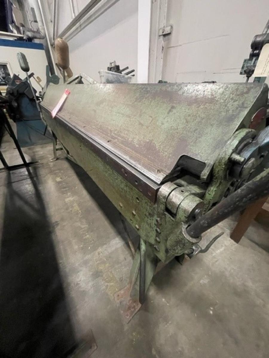 18 Ga x 8' Chicago No. 818* | Gladwin Machinery