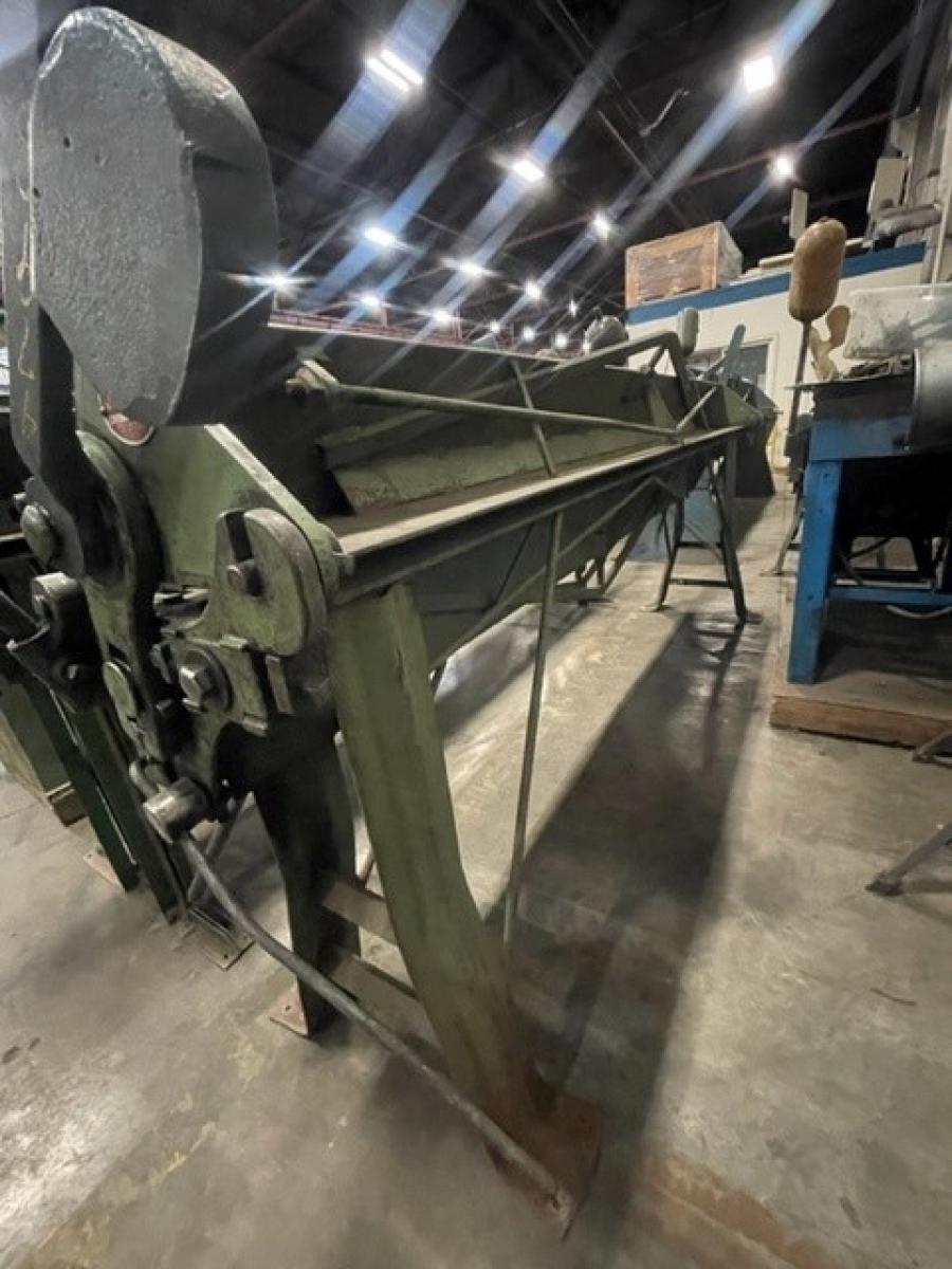 18 Ga x 8' Chicago No. 818* | Gladwin Machinery