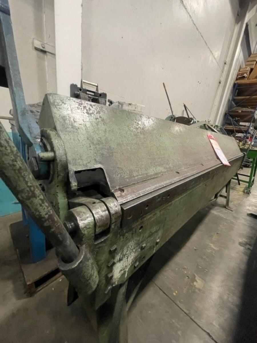 18 Ga x 8' Chicago No. 818* | Gladwin Machinery