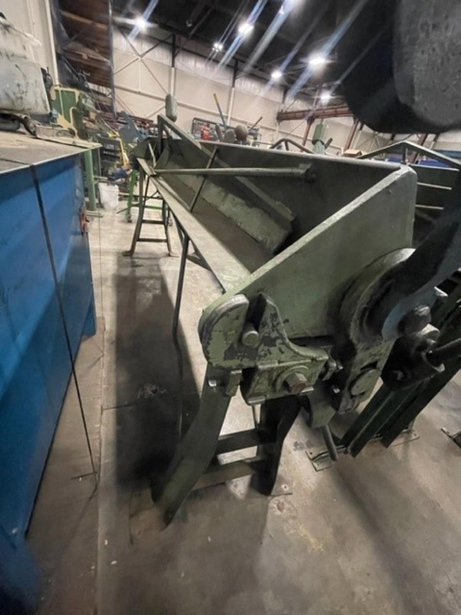 18 Ga x 8' Chicago No. 818* | Gladwin Machinery