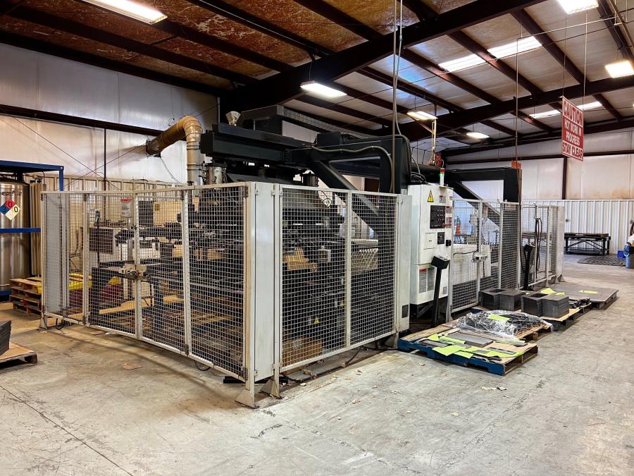 5' x 10' Mazak Load Unload System | Gladwin Machinery