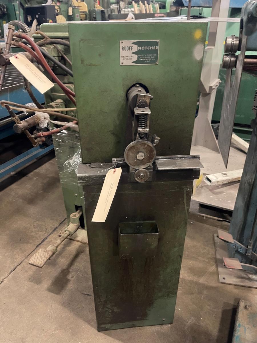 16 Ga Ruoff Notcher (U Slot) | Gladwin Machinery