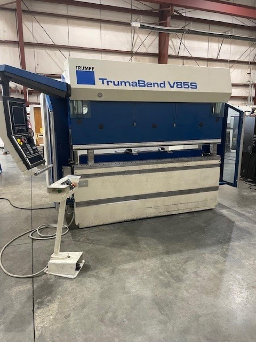 85 Ton x 8' Trumpf Press Brake | Gladwin Machinery